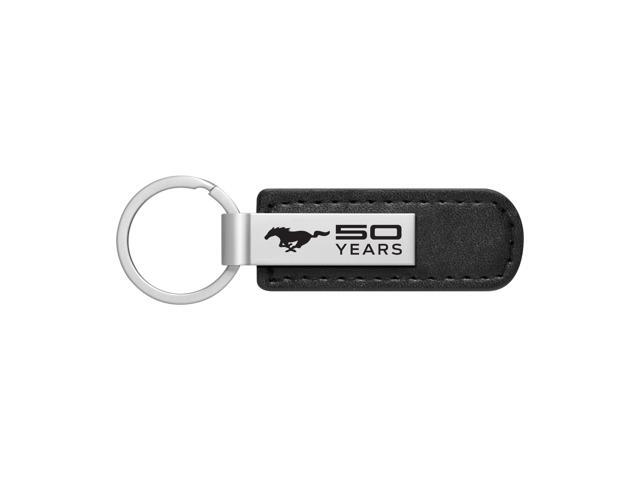 Click here for Ford Mustang 50 Years Silver Metal Black PU Leathe... prices