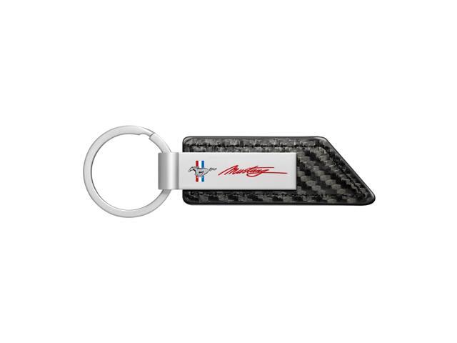 Click here for Ford Mustang Script in Red Carbon Fiber Texture Bl... prices