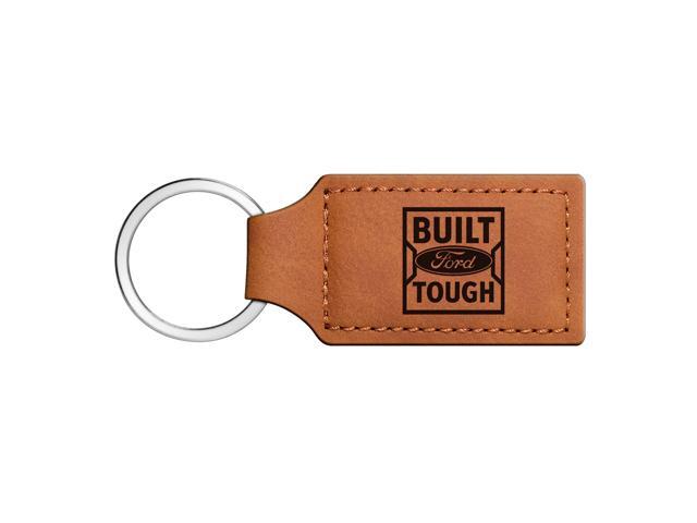 Click here for Ford Built-Ford-Tough Rectangular Brown Leather Ke... prices