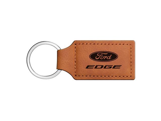 Click here for Ford Edge Rectangular Brown Leather Key Chain prices