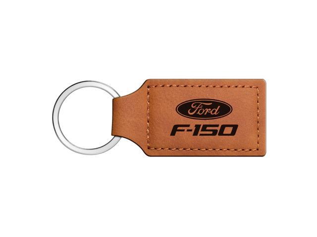 Click here for Ford F-150 Rectangular Brown Leather Key Chain prices