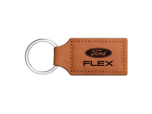 Click here for Ford Flex Rectangular Brown Leather Key Chain prices