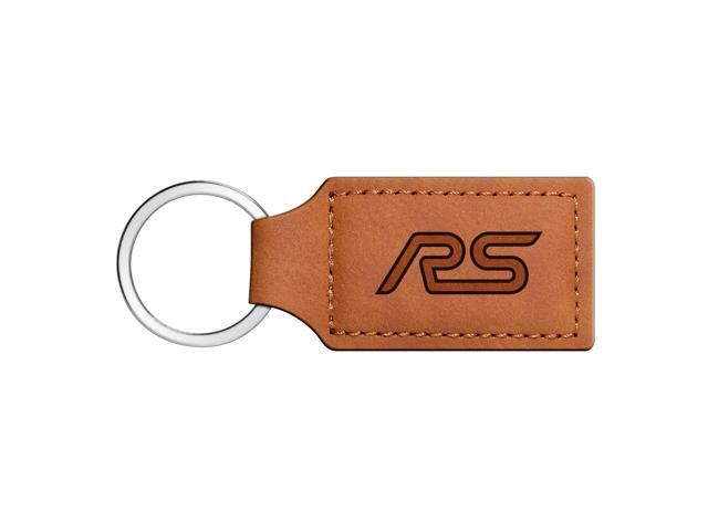 Click here for Ford Focus RS Rectangular Brown Leather Key Chain prices
