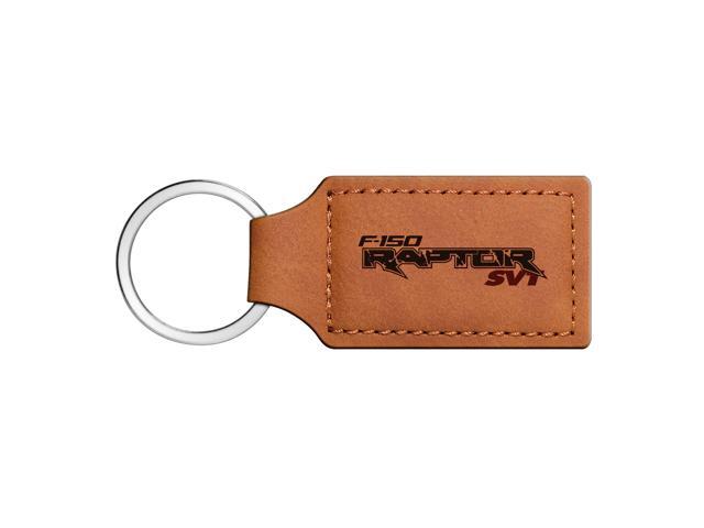 Click here for Ford F-150 Raptor Rectangular Brown Leather Key Ch... prices