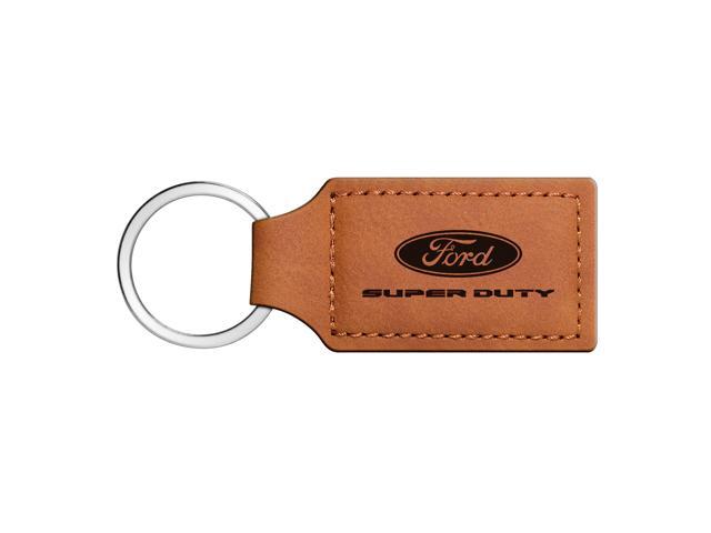 Click here for Ford Super-Duty Rectangular Brown Leather Key Chai... prices