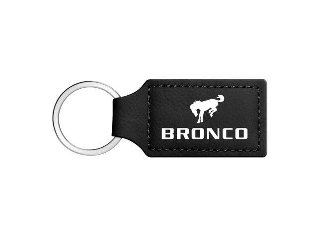 Click here for Ford Bronco Rectangular Black Leatherette Key Chai... prices