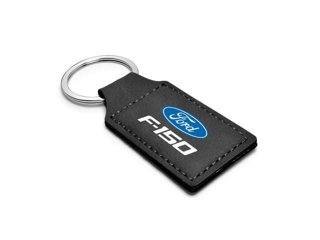 Click here for Ford F-150 Rectangular Black Leatherette Key Chain prices