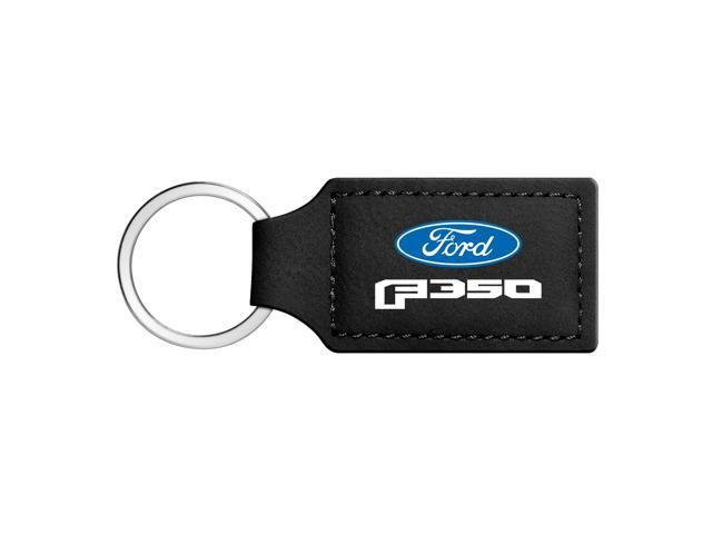 Click here for Ford F350 Rectangular Black Leatherette Key Chain prices