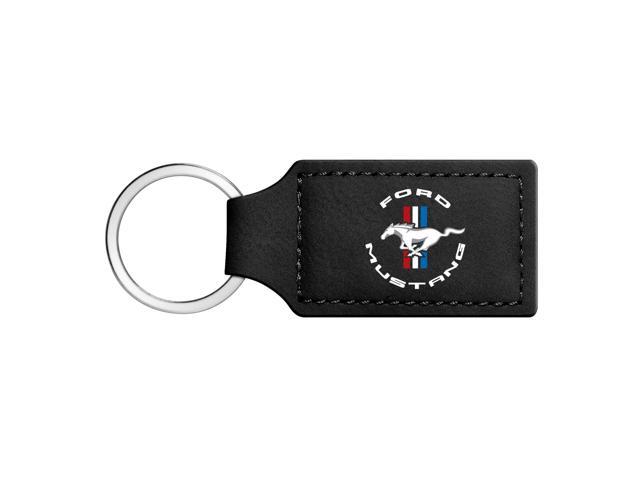 Click here for Ford Mustang Circle Logo Rectangular Black Leather... prices