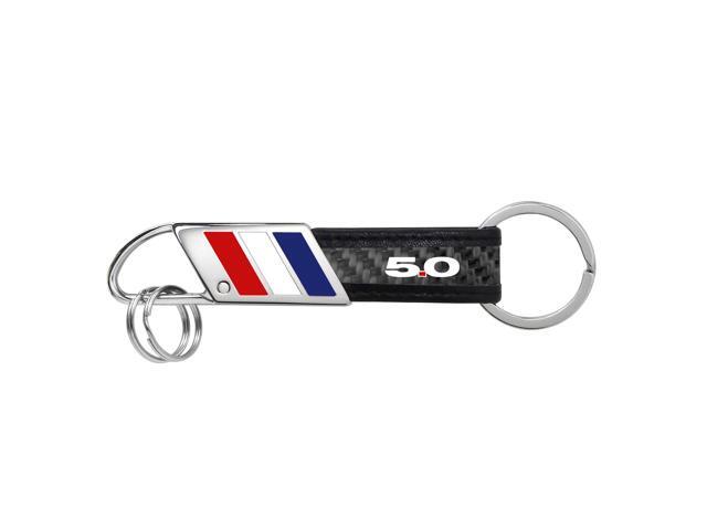 Click here for Ford Mustang 5.0 Real Carbon Fiber Leather Key Cha... prices
