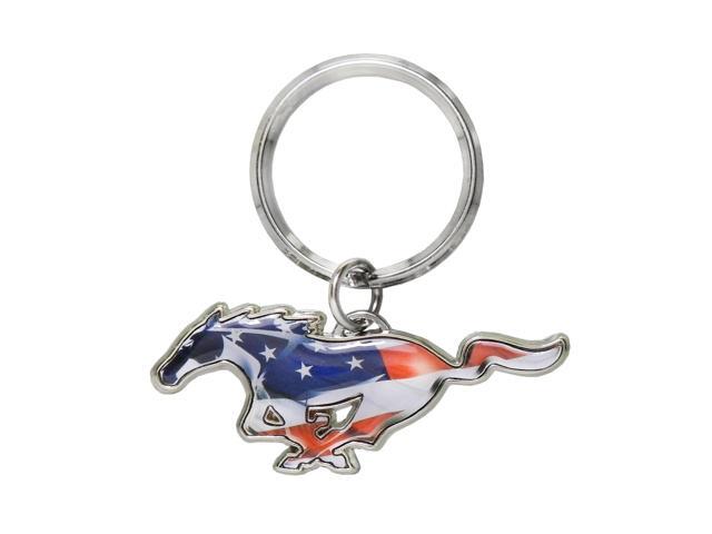 Click here for Ford Mustang USA Flag Metal Key Chain Charm prices