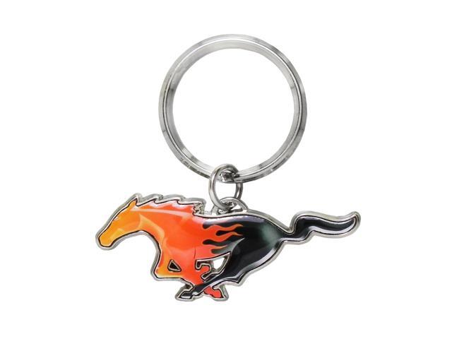 Click here for Ford Mustang Flaming Pony Metal Key Chain Charm prices