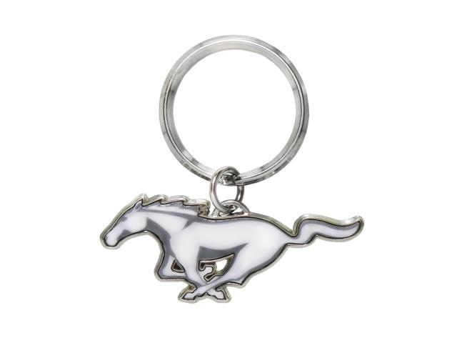 Click here for Ford Mustang White Metal Key Chain Charm prices