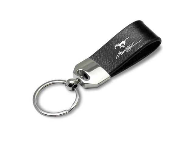 Click here for Ford Mustang Script Large Genuine Black Leather Lo... prices