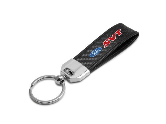 Click here for Ford SVT Real Carbon Fiber Leather Strap Key Chain... prices