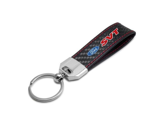 Click here for Ford SVT Real Black Carbon Fiber Loop Strap Key Ch... prices