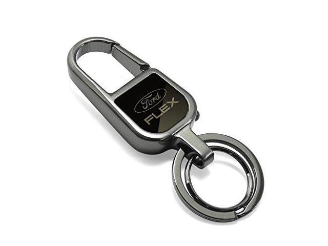 Click here for Ford Flex Black Snap Hook LED Light Metal Key Chai... prices