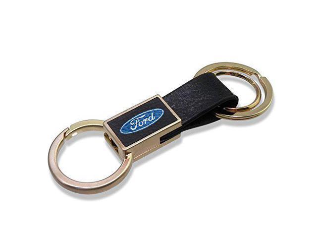 Click here for Ford Round Hook Leather Strip Double Ring Golden M... prices