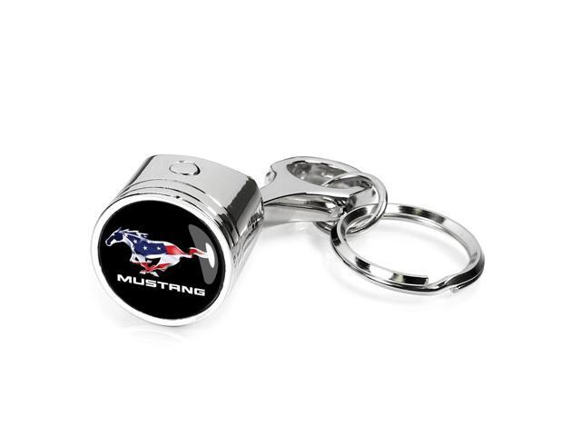Click here for Ford Mustang USA Flag Pony Chrome Finish Engine Pi... prices