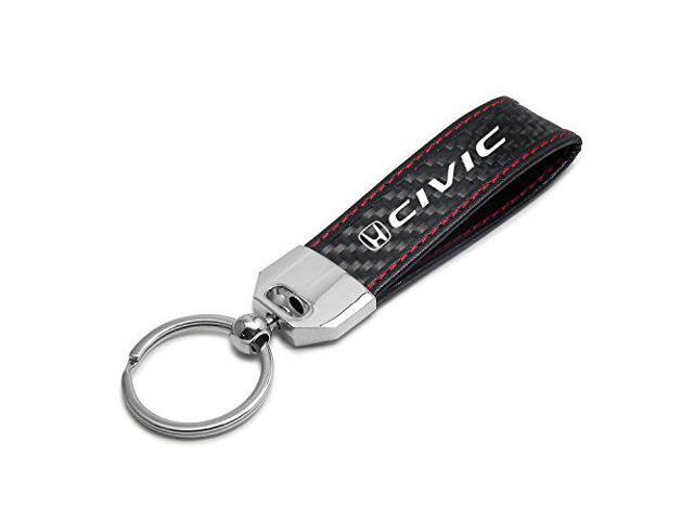 Click here for Honda Civic Real Black Carbon Fiber Loop Strap Key... prices