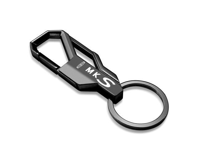 Click here for Lincoln MKS Gunmetal Black Carabiner-style Snap Ho... prices