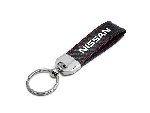 Click here for Nissan Real Black Carbon Fiber Loop Strap Key Chai... prices