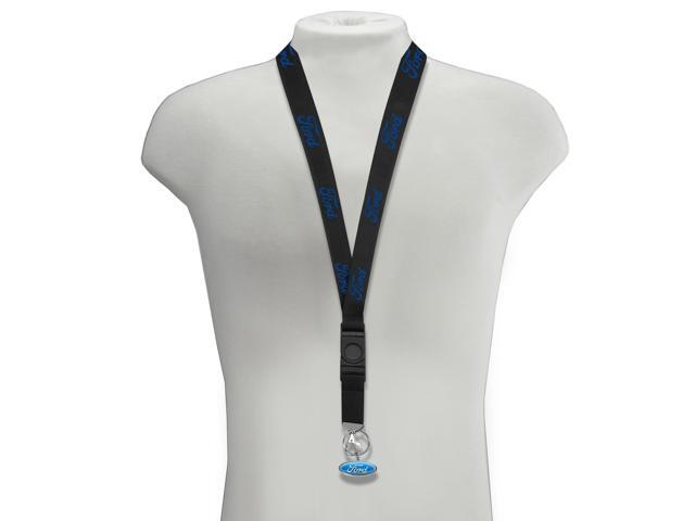 Click here for Ford Logo Black Strap ID Holder Lanyard with 3D Fo... prices