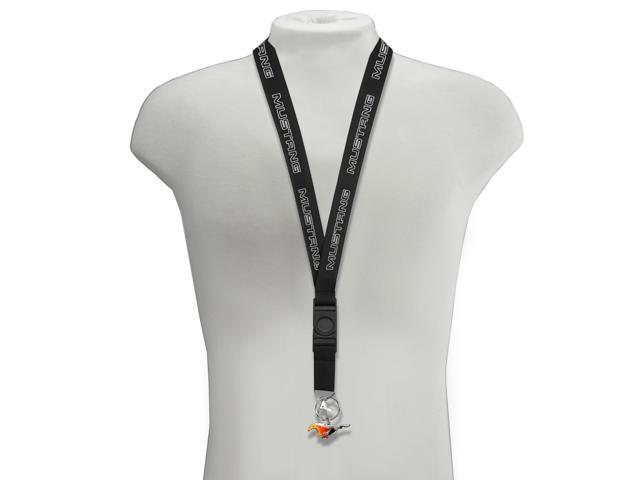 Click here for Ford Mustang Black Strap ID Holder Lanyard with 3D... prices