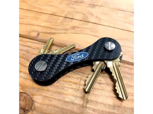 Click here for Ford Logo Real Carbon Fiber Key Organizer Holder K... prices