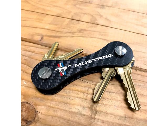 Click here for Ford Mustang Tri-Bar Real Carbon Fiber Key Organiz... prices