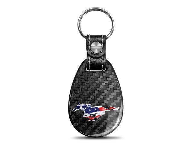Click here for Ford Mustang USA Flag Real Black Carbon Fiber with... prices