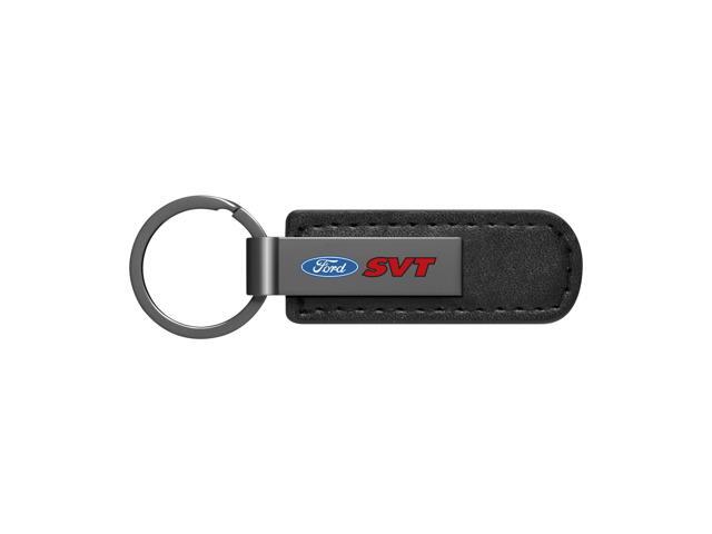Click here for Ford SVT Gunmetal Black Metal Plate PU Leather Str... prices