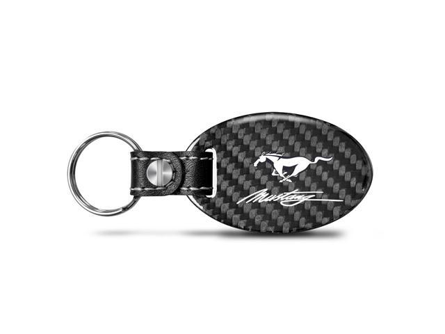 Click here for Ford Mustang Script Real Carbon Fiber Oval Shape B... prices
