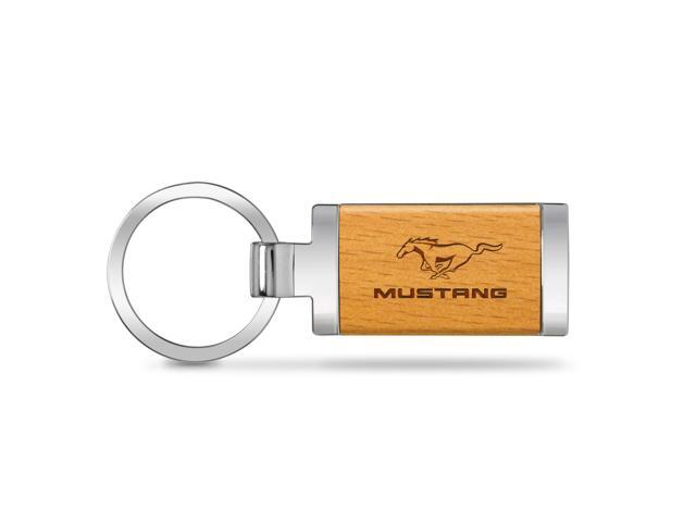 Click here for Ford Mustang Laser Engraved Maple Wood Chrome Meta... prices