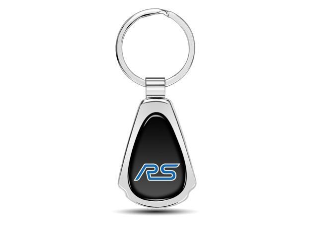 Click here for Ford Focus RS Black Dome Chrome Metal Teardrop Key... prices