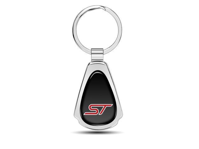 Click here for Ford Focus ST Black Dome Chrome Metal Teardrop Key... prices