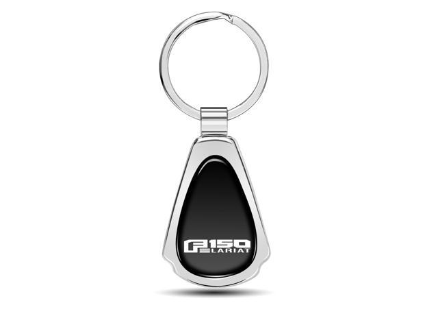 Click here for Ford F-150 Lariat Black Dome Chrome Metal Teardrop... prices