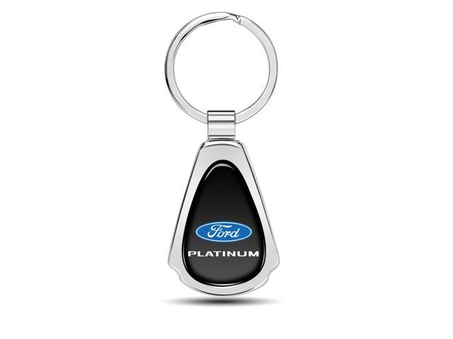 Click here for Ford Platinum Black Dome Chrome Metal Teardrop Key... prices