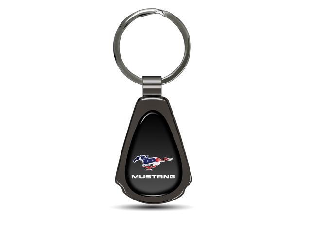Click here for Ford Mustang Pony in USA Flag Black Dome Dark Gunm... prices