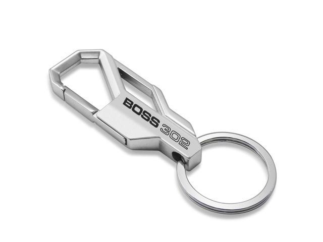 Click here for Ford Mustang Boss 302 Silver Carabiner-style Snap... prices