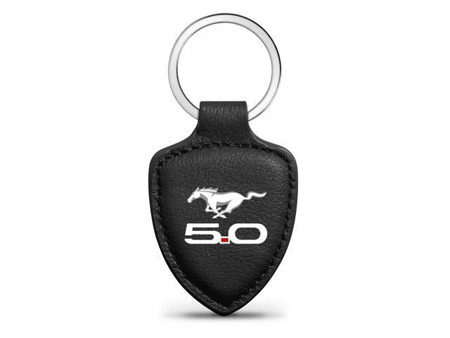 Click here for Ford Mustang 5.0 Black Real Leather Shield-Style K... prices