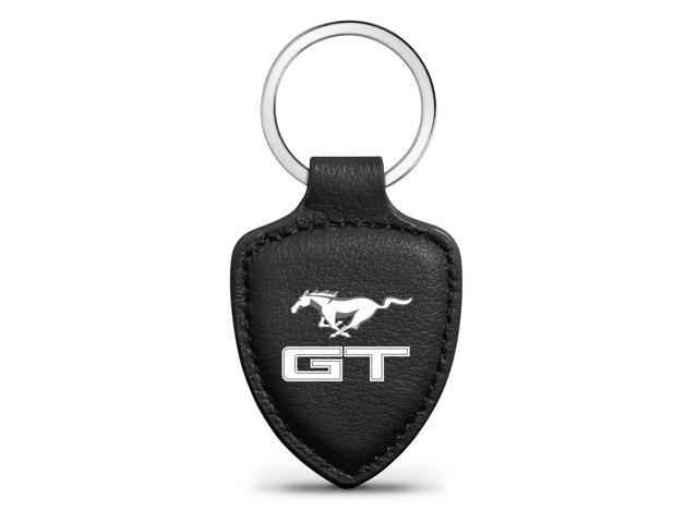 Click here for Ford Mustang GT Black Real Leather Shield-Style Ke... prices