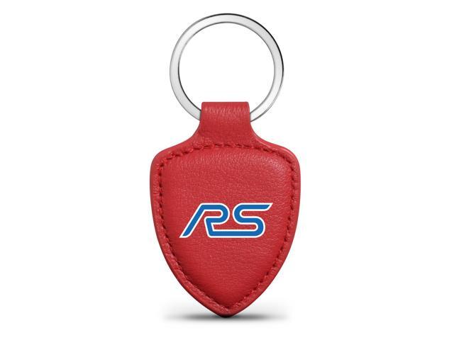 Click here for Ford Focus RS Red Real Leather Shield-Style Key Ch... prices
