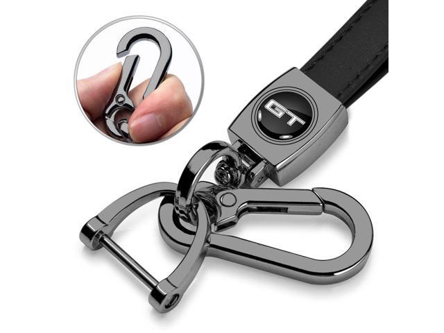 Click here for Ford Mustang GT Logo in Black on Black Leather Loo... prices