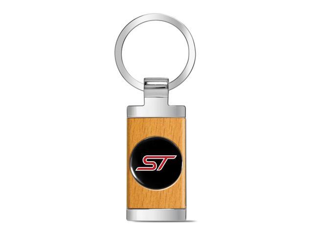 Click here for Ford ST Roundel Logo in Black on Maple Wood Chrome... prices