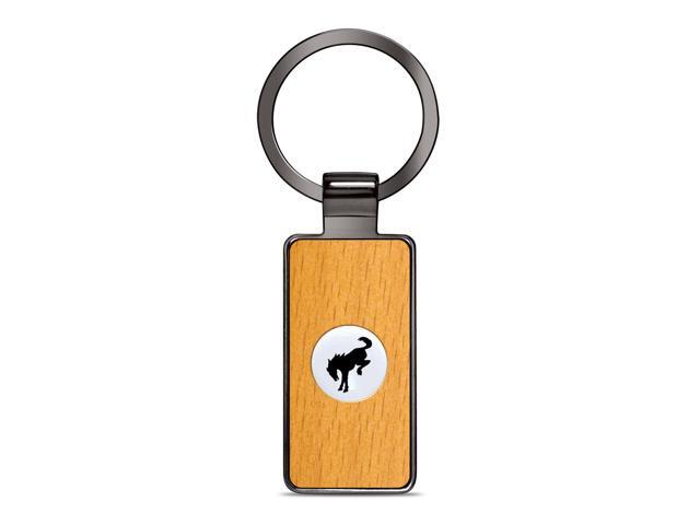 Click here for Ford Bronco Roundel Logo in White on Maple Wood Gr... prices