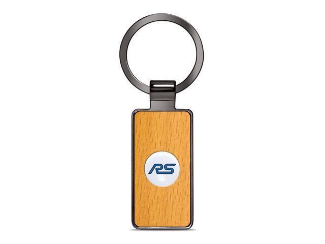 Click here for Ford Focus RS Roundel Logo in White on Maple Wood... prices