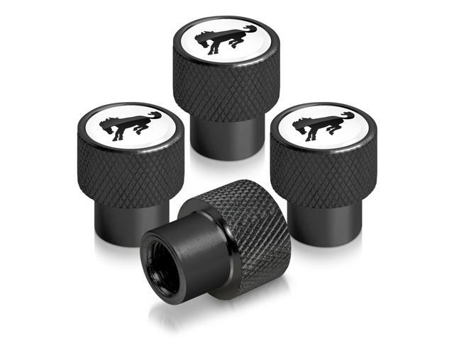 Click here for Ford Bronco in White on Black Aluminum Tire Valve... prices