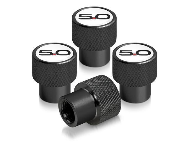 Click here for Ford Mustang 5.0 in White on Black Aluminum Tire V... prices