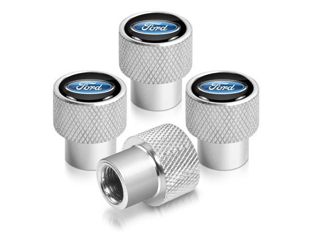 Click here for Ford Logo in Black on Silver Chrome Aluminum Tire... prices